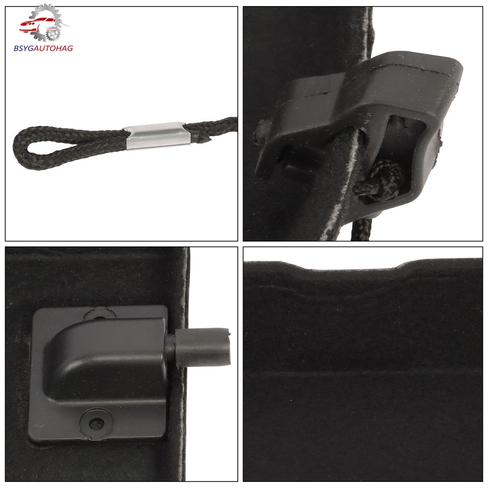 FOR AUDI Q2 Q2L 2016-2024 MK1 REAR BLACK PARCEL SHELF BOOT LOAD COVER ...
