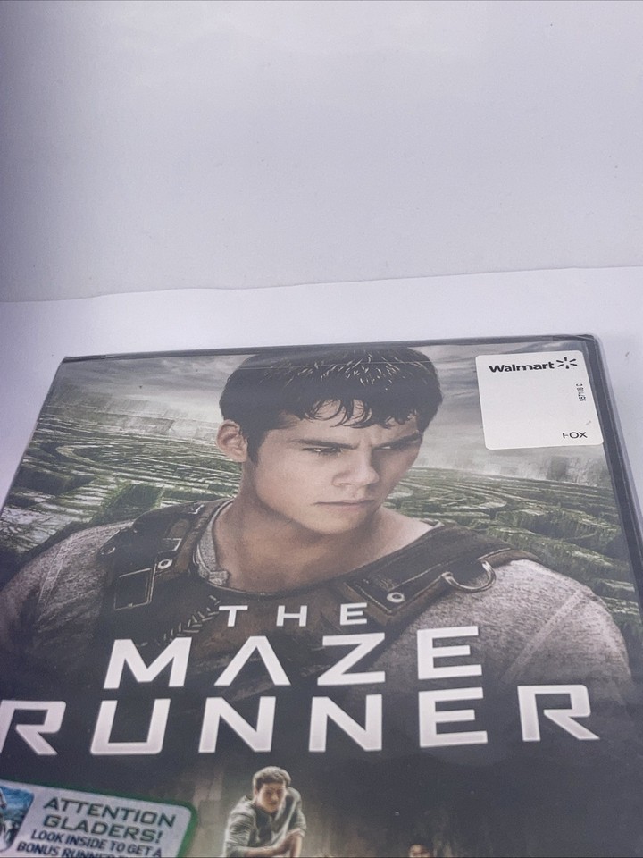 The Maze Runner DVD 20th Century Fox PG13 Special Features Sealed DV6 ...