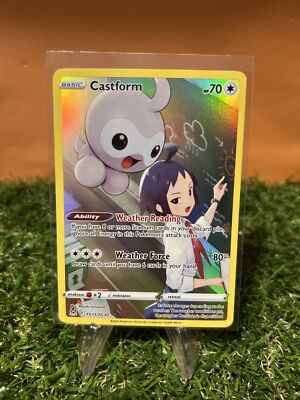 Pokemon TCG - CASTFORM Foil Art - TG11/TG30 Lost Origin Ultra Rare | eBay