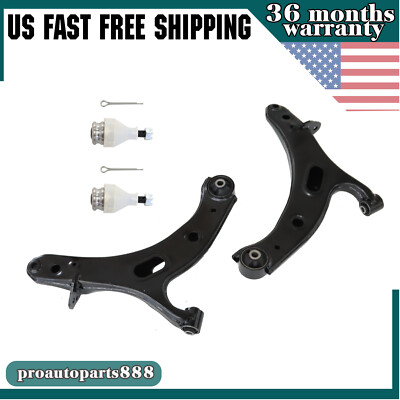 2X Front Lower Control Arms with Ball Joints For 2010-2014 Subaru ...
