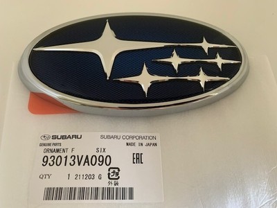 NEW OEM Subaru Front Grille Emblem Crosstrek Impreza WRX STI 93013VA090 ...