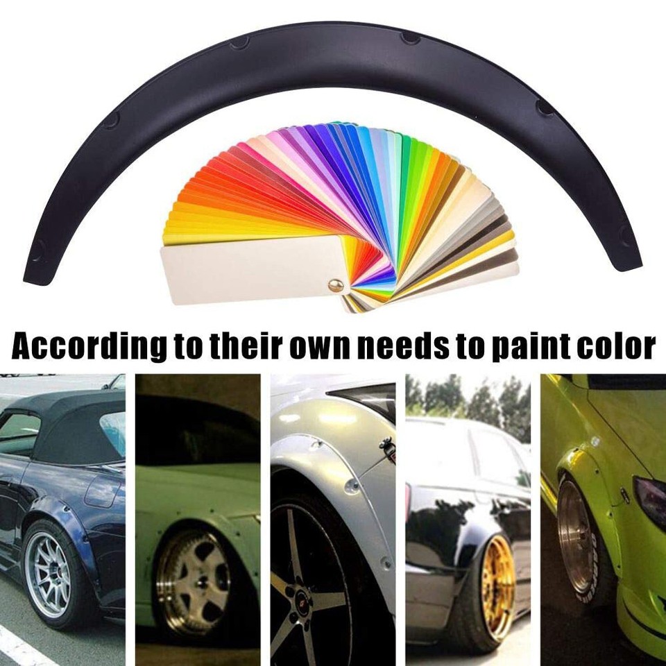 4X For Acura RSX TSX ILX Integra Fender Flares Mudguards Wide Body ...