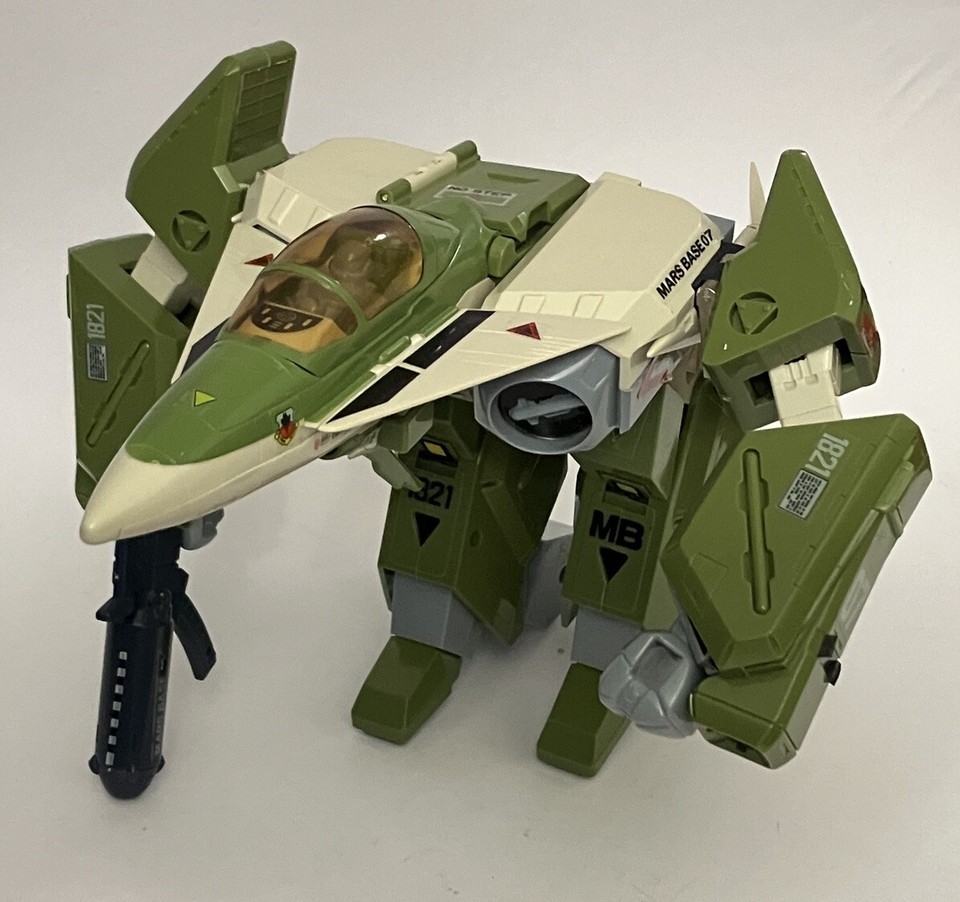 “Robotech” Alpha Fighter, Lancer’s Green from New Generation, Original ...