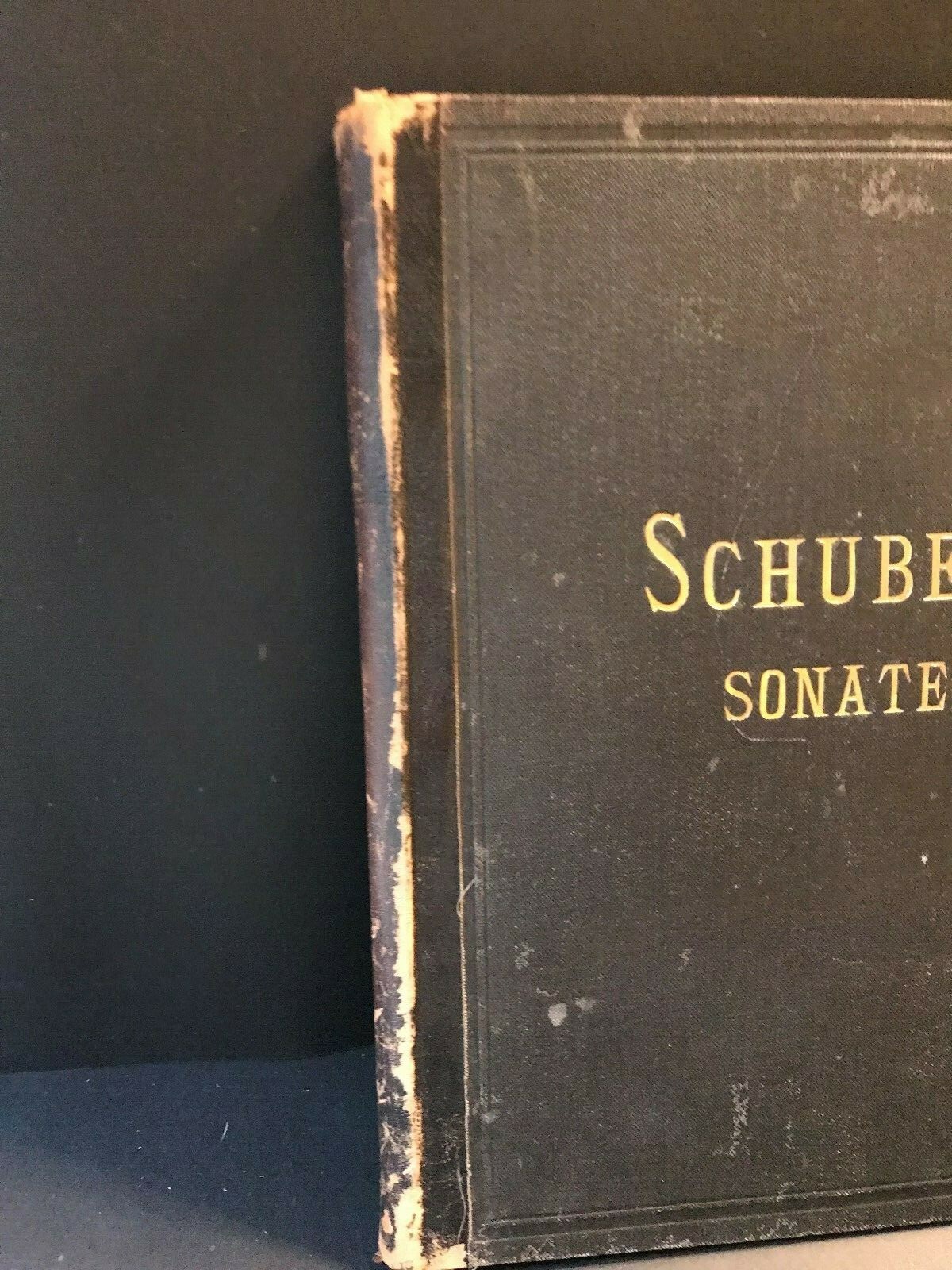 Franz Schubert Sonaten Hardback Song Book Signed 1899 by Leipzip | eBay