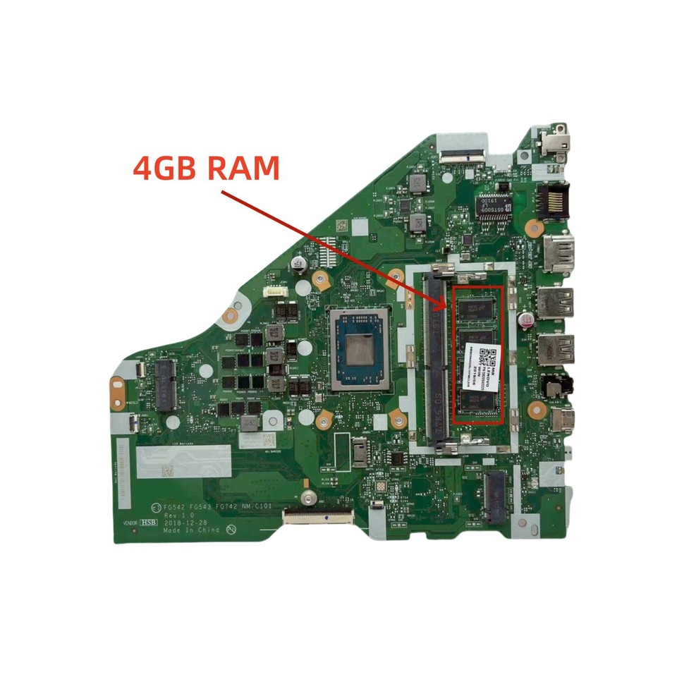 For Lenovo Ideapad L340-17API Motherboard R3-3200U/R5-3500U CPU 0GB RAM ...