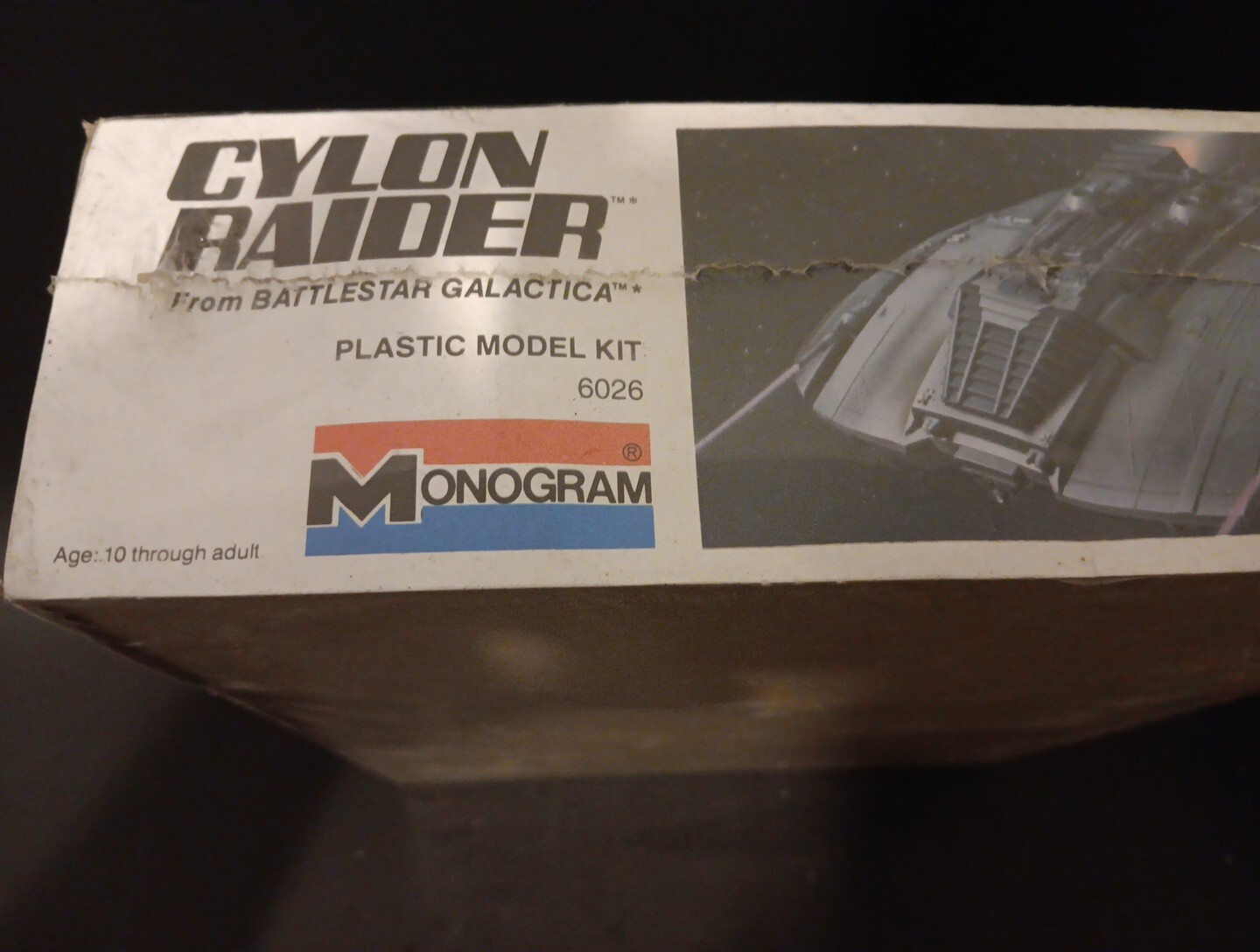 1978 Monogram Battlestar Galactica Cyclon Raider Model Kit 6026 Sealed ...