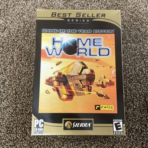 Homeworld PC CD-ROM Game of the Year Edition Best Seller Series in box ...