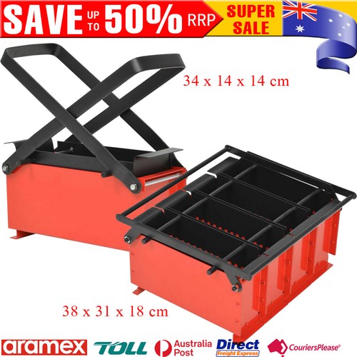 Steel Paper Log Briquette Maker Fireplace Tool Heavy Duty Fire Pit ...