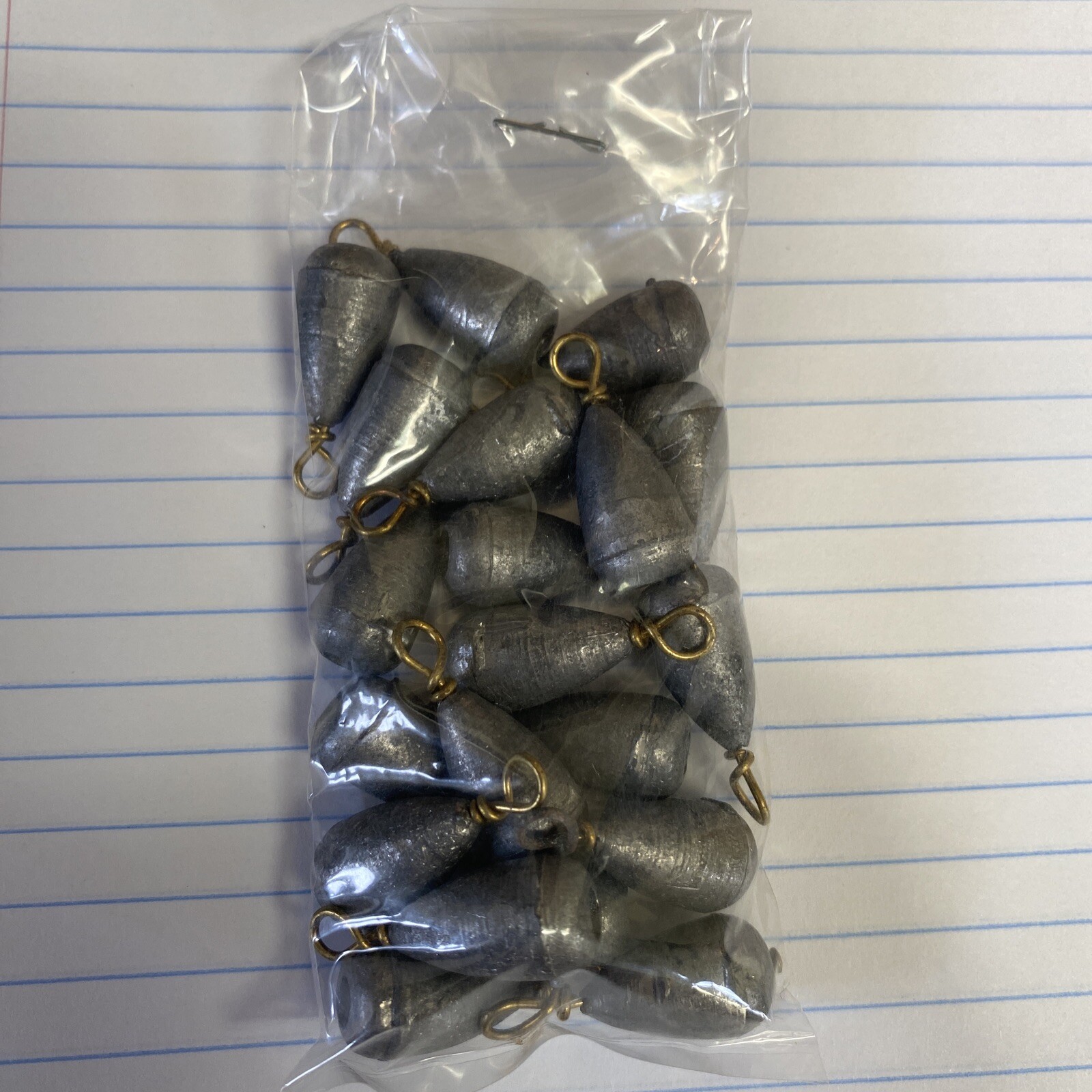 1/20z bell weight sinkers lot of 20 | eBay