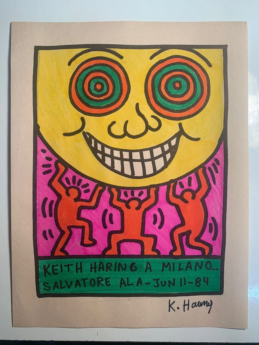 Keith Haring Self Portrait