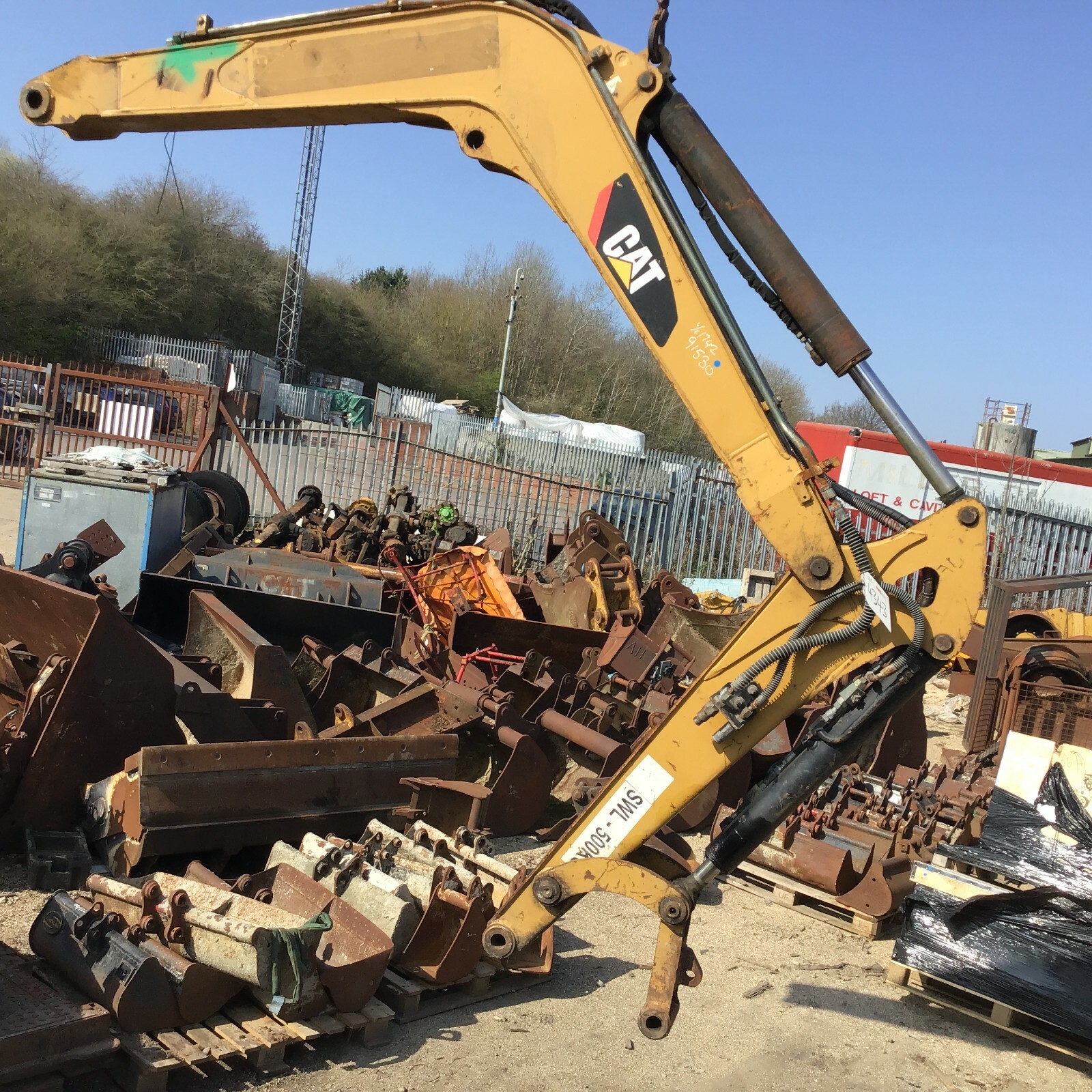 Caterpillar 5-8 Tonne Excavator Boom & Dipper Assy (E4343) | eBay UK