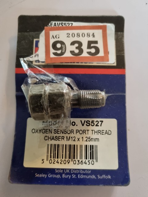 Sealey VS527 Oxygen Sensor Port Thread Chaser M12 X 1.25mm for sale ...