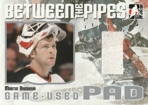 2005-06 Between the Pipes Pads Silver #GUP5 Martin Brodeur/20 | eBay