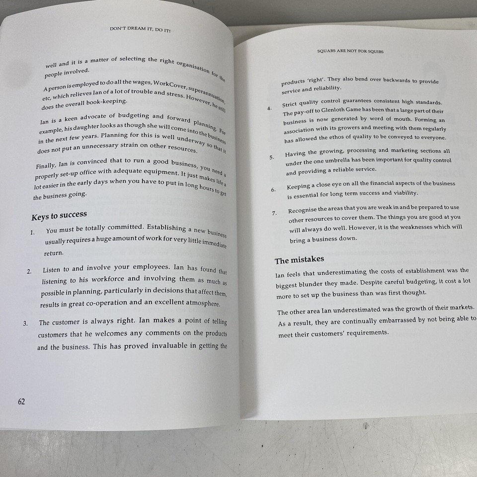 Don't Dream it, Do it!: Making Money from New Farm Ideas by Greg Cahill ...