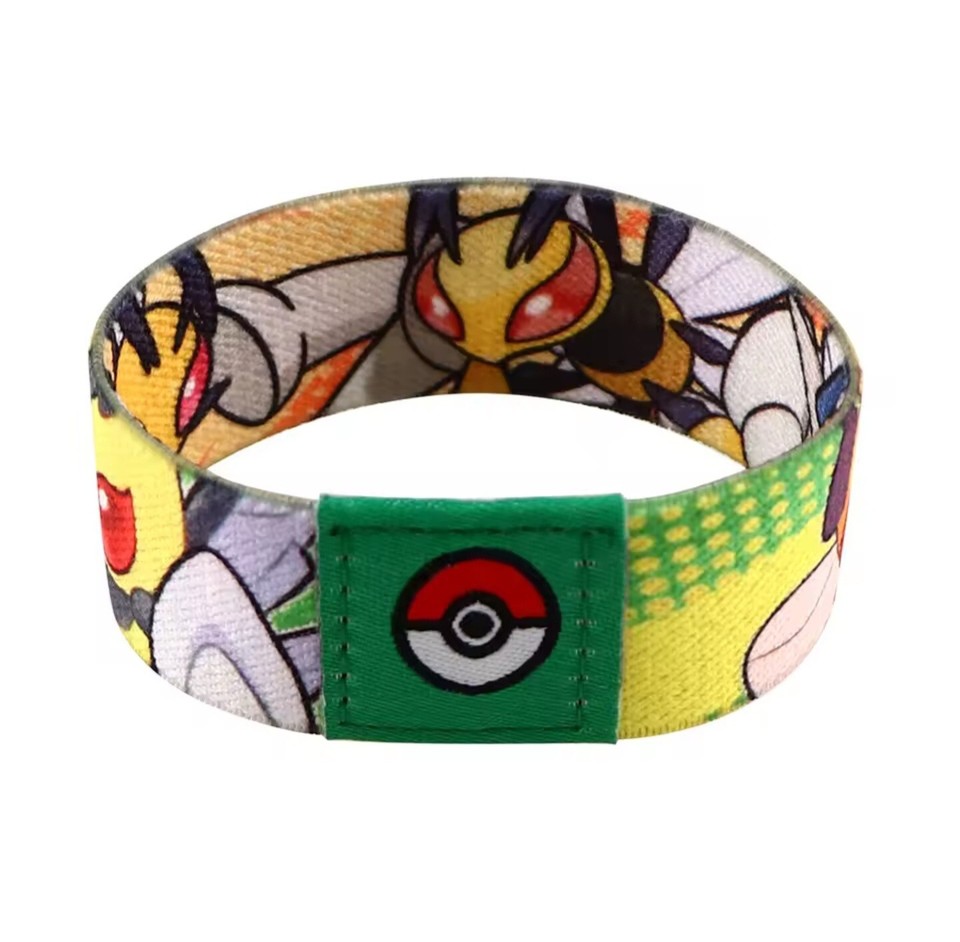 Pokémon Elastic Wristband | eBay