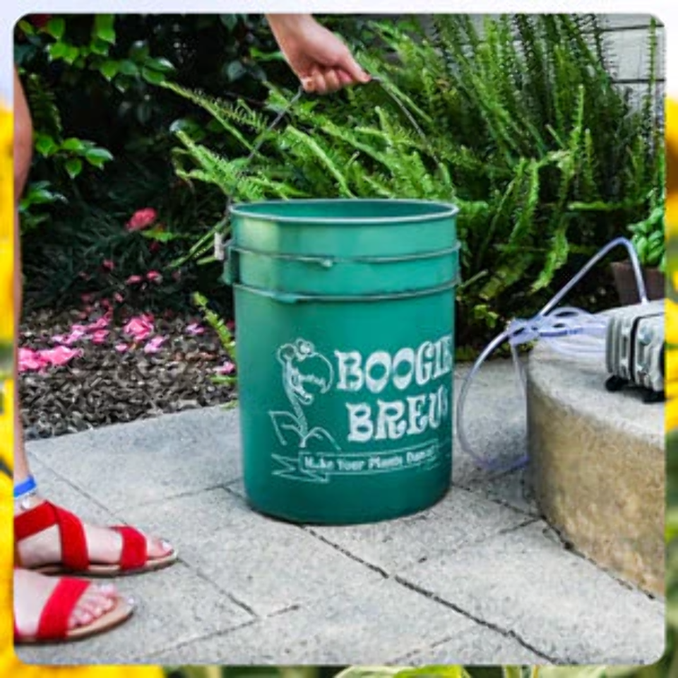 Boogie Brew 6 lb Heavy Harvest Compost Tea Fertilizer 2-Part, Makes 100 ...