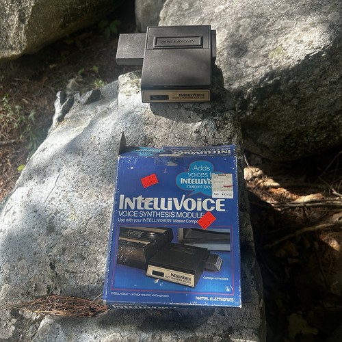 2 Intellivision Intellivoice voice synthesis module w/ boxes | eBay