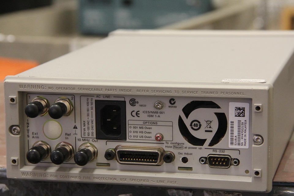 AGILENT 53181A 1.5GHz Frequency Counter | eBay