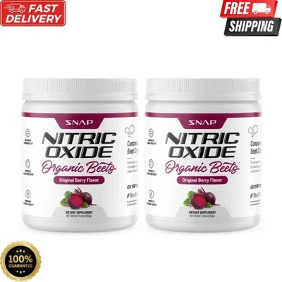 2 PACK Snap Organic Beet Root Powder support for Heart & Blood Pressure ...