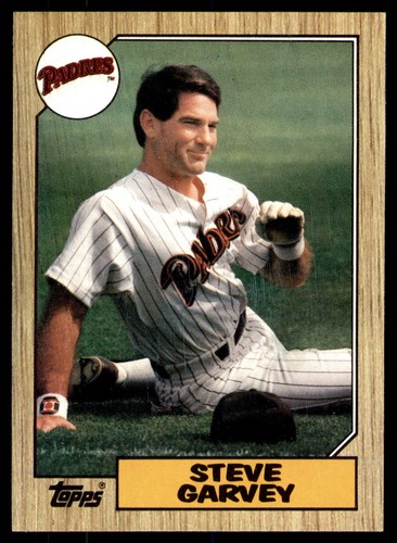 1987 Topps #100 Steve Garvey San Diego Padres Card | eBay