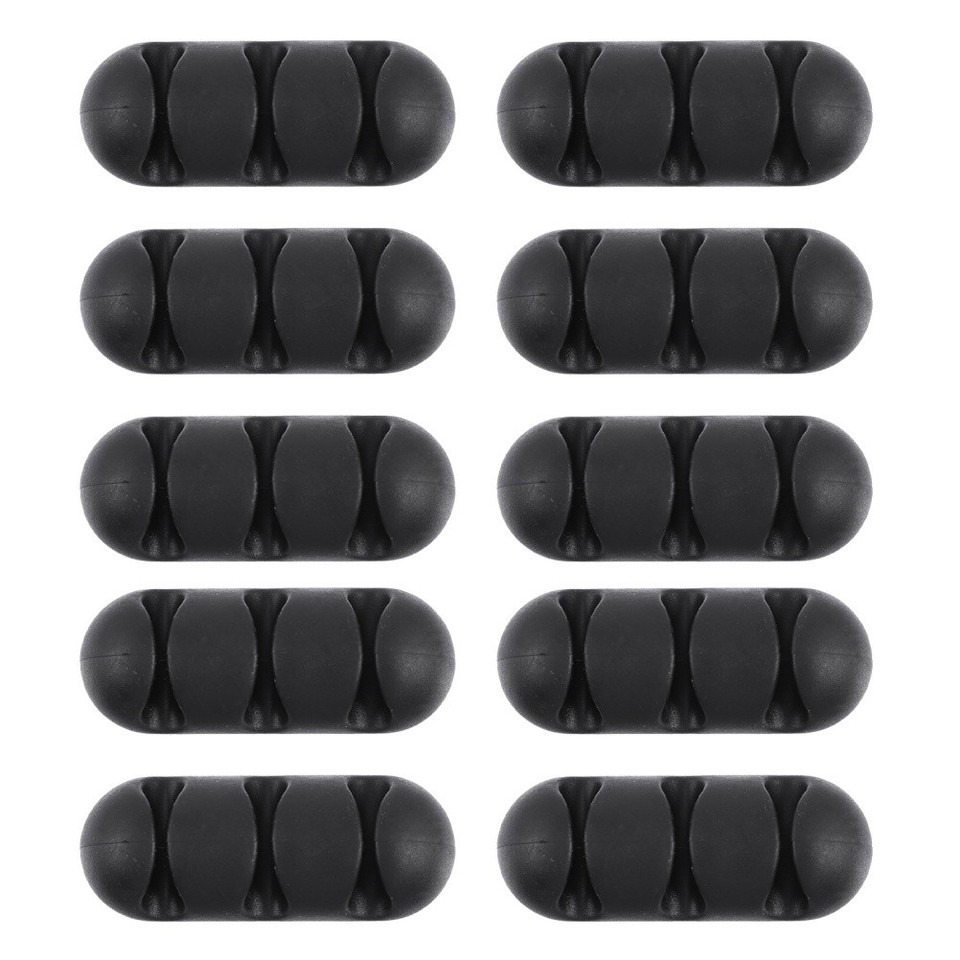10 PCS Desk Cable Organiser Cord Organizer for Appliances Holder | eBay ...