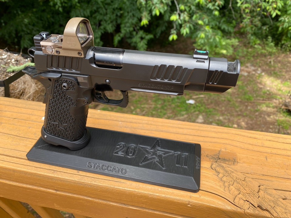 2011 Staccato Pistol Display Stand - Black - Organize Your Gun Safe | eBay