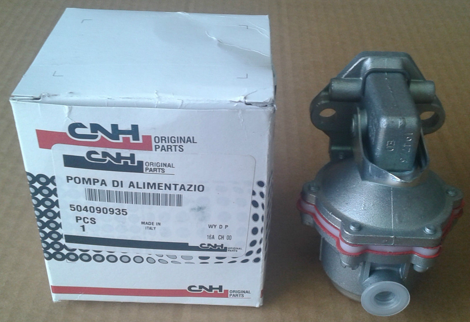 DIESEL FUEL PUMP FIAT NEW HOLLAND 504090935 4757883 TRACTOR 605-540-640 ...