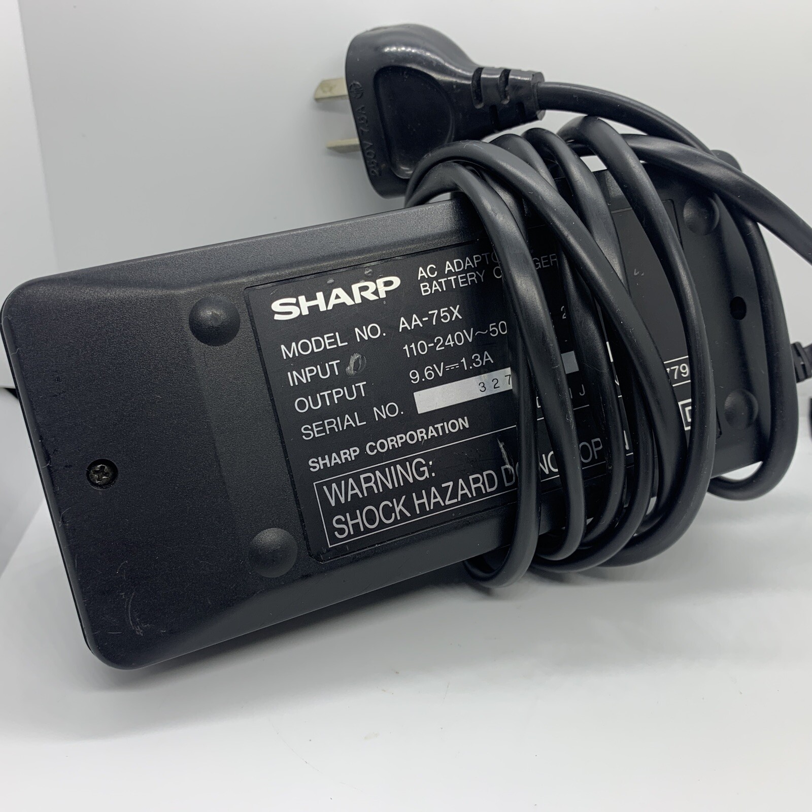 Genuine Sharp AA-75E Camcorder Camera Battery Charger Power Adaptor ...