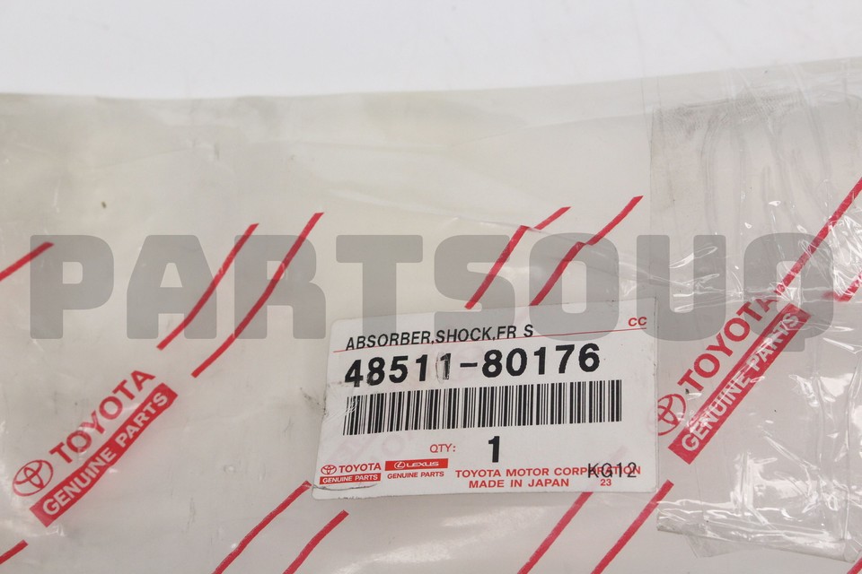 4851180176 Genuine Toyota ABSORBER SHOCK FR 48511-80176 | eBay