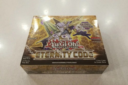 Yugioh Eternity Code 1st Edition Booster Box Factory Sealed NEW 24 ...