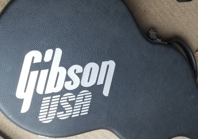 Gibson USA Gibson Guitars vinyl Sticker only Decal 200mm wide Multiple ...