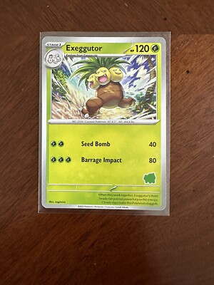 Exeggutor - Bulbasaur Stamped My First Battle Deck Promo Rare Pokemon ...