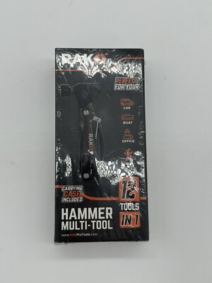 RAK Hammer Multi-Tool - Multi-Functional 12 in 1 Mini Hammer Camping ...