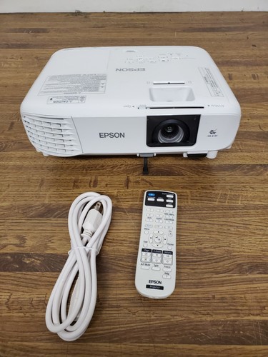 Epson PowerLite 119W 4000-Lumen WXGA HDMI 3LCD Projector New Lamp ...