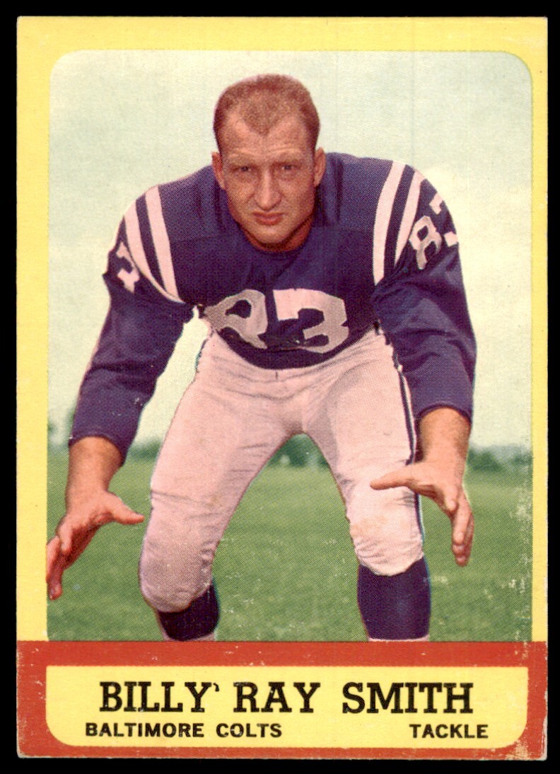 1963 Topps Billy Ray Smith , Baltimore Colts #9 | eBay