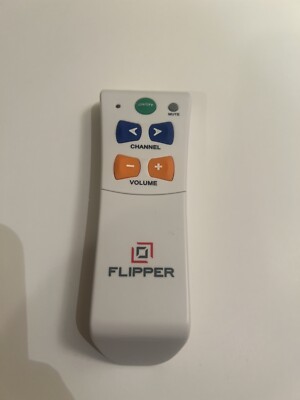 FLIPPER fla22v1 Big Button Universal Remote Control For 2 Devices New ...