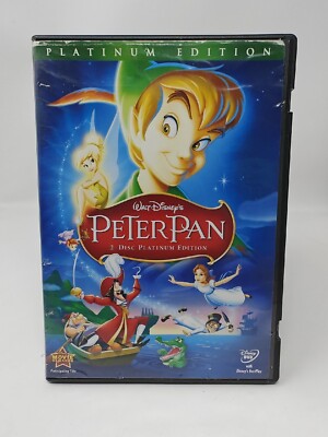 Peter Pan DVD 2007 Full Frame (2-Disc Set, Platinum Edition) Hamilton ...