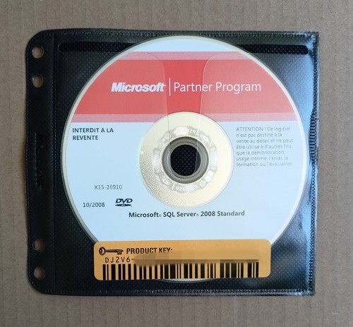 Microsoft SQL Server 2008 Edition Standard Version française | eBay