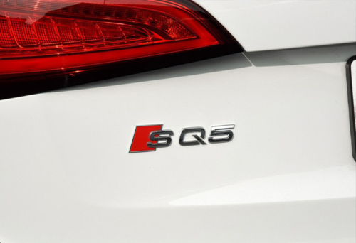 RS Q3 RS Q5 RS3 RS4 RS5 RS6 RS7 RS8 Chrome Metal Badge Rear Boot Emblem ...