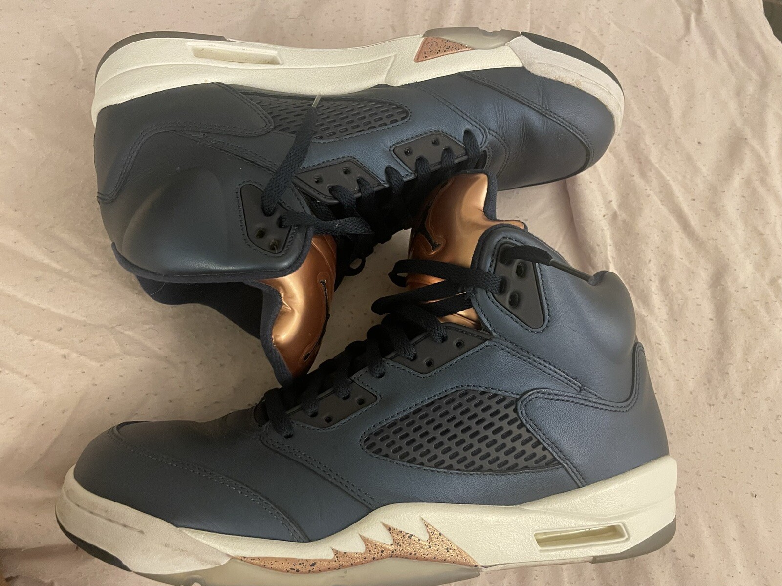 Size 10.5 - Jordan 5 Retro Bronze 2016 826218724572| eBay