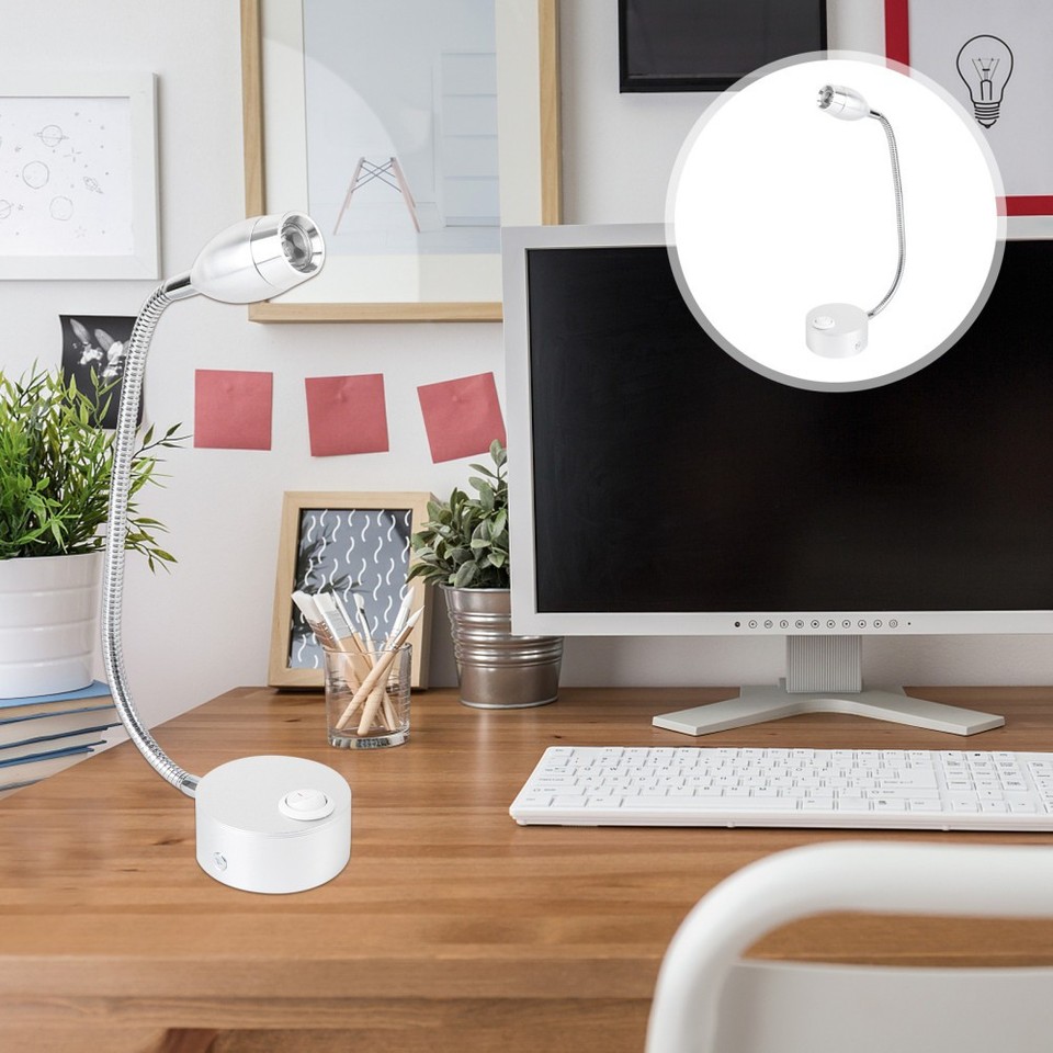 Reading Light Bedside Wall Lights Led Lamps for Bedroom Hose Neck ...