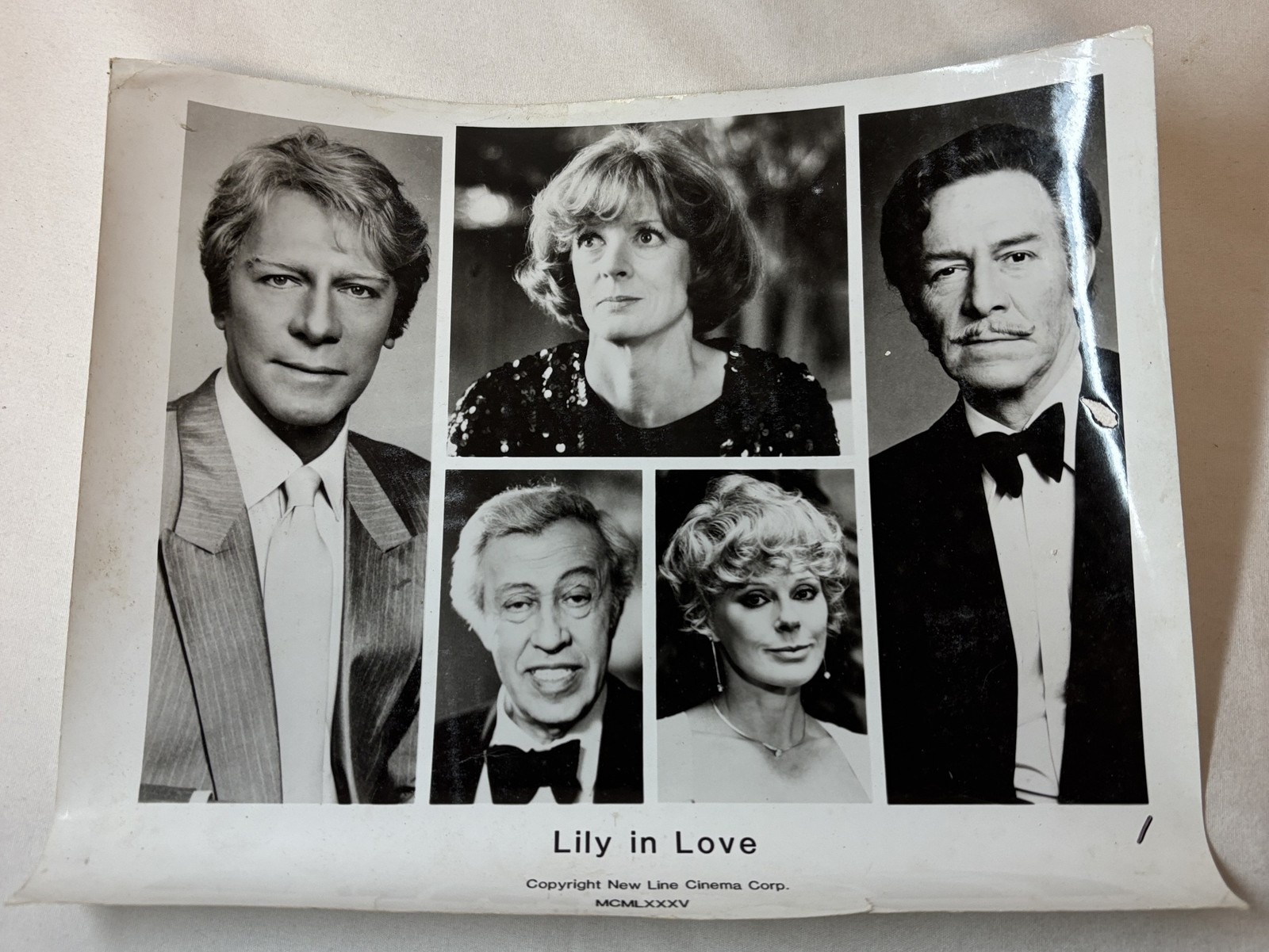 1985 movie 8x10 promo still LILY IN LOVE ~ Christopher Plummer, Maggie ...