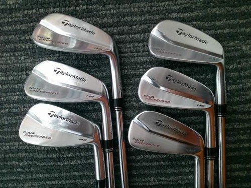 TaylorMade Tour Preferred MB 2014 Iron Set 6pcs 5-9.PW Zelos 7 Flex S ...
