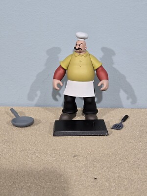 Mezco Rough House Loose Figure And Cafe From Popeye 5 Points Set | eBay