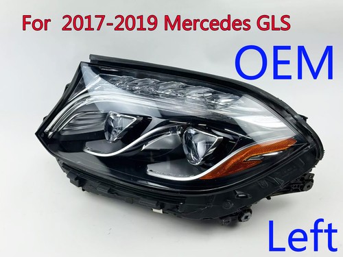 New For 2017 2018 2019 Mercedes Benz GLS-CLASS LED Headlight LH Driver ...