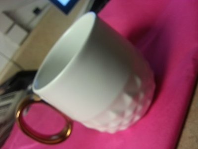 Starbucks Jewel Mug 12 fl oz - White with Gold Handle | eBay