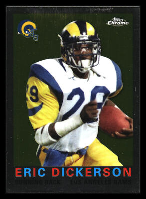 2015 Topps Chrome #T60-ED Eric Dickerson 60th Anniversary Los Angeles ...