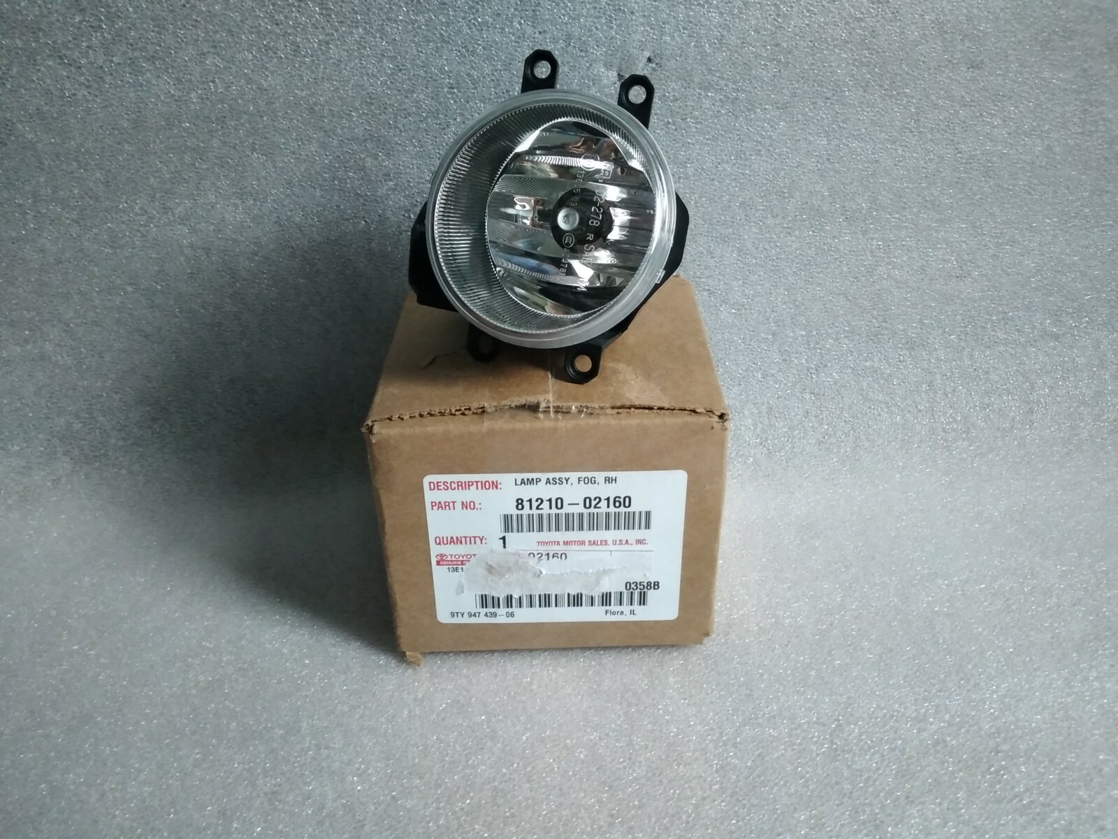 Toyota Fog Light Lamp Fits Rav4 Tacoma Tundra Corolla Right Side OEM ...