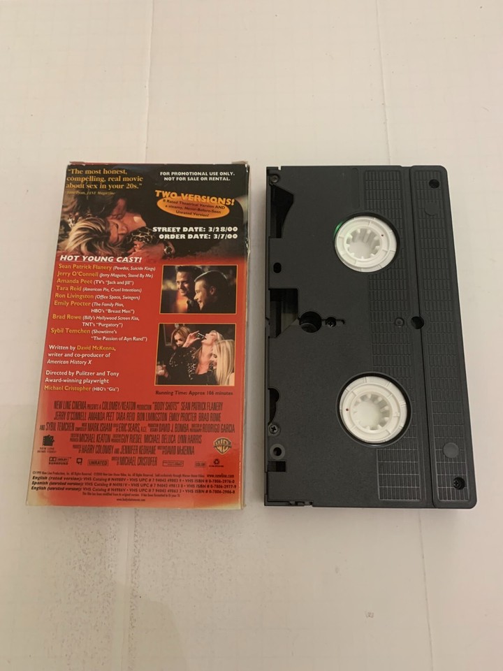 1999 Body Shots Promotional Screening VHS Video Tape Tara Reid | eBay