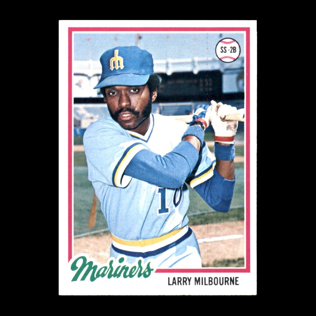 Larry Milbourne 1978 Topps Seattle Mariners #366 Vintage Set Break! | eBay